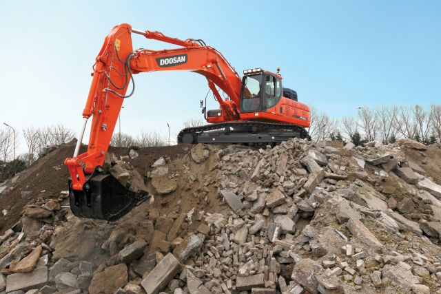 Doosan Heavy Excavator DX420 - Doosan Kettenbagger DX420-3 - Galerie ...