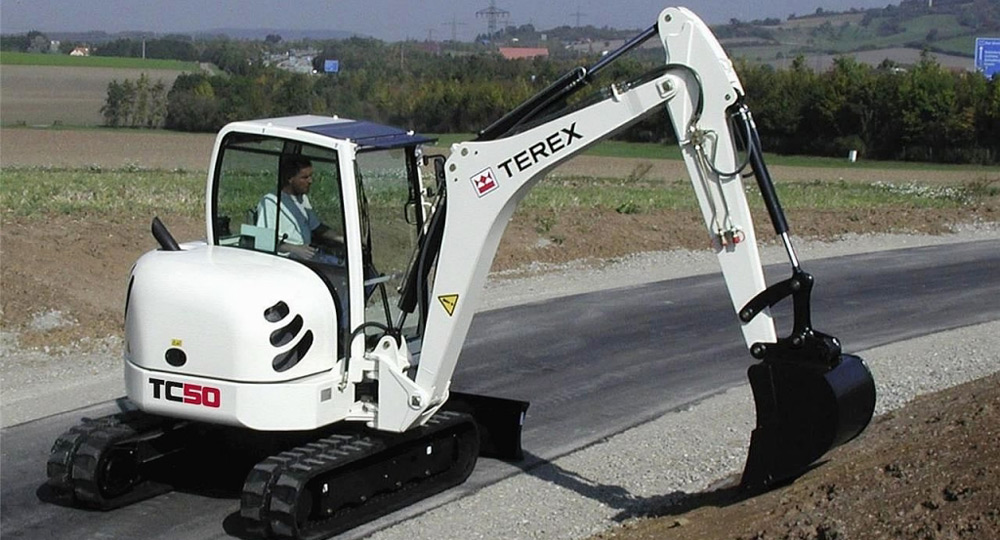 Terex TC50 Kompaktbagger | BaumaschinenVergleich.net