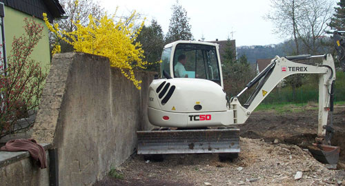 Terex TC50 Kompaktbagger | BaumaschinenVergleich.net