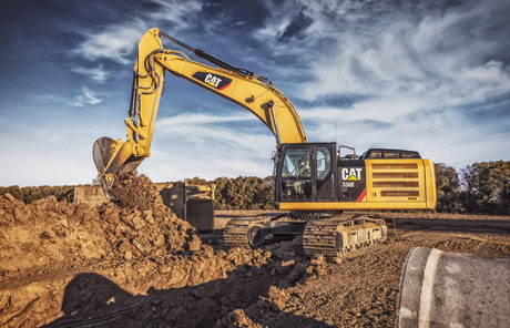 Caterpillar präsentiert neuen Hybridbagger | BaumaschinenVergleich.net