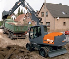 Atlas Mobilbagger | BaumaschinenVergleich.net